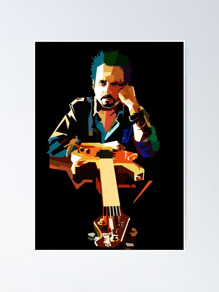 "Steve Progressive Lukather Guitarist Pop Art" Poster for Sale by ...