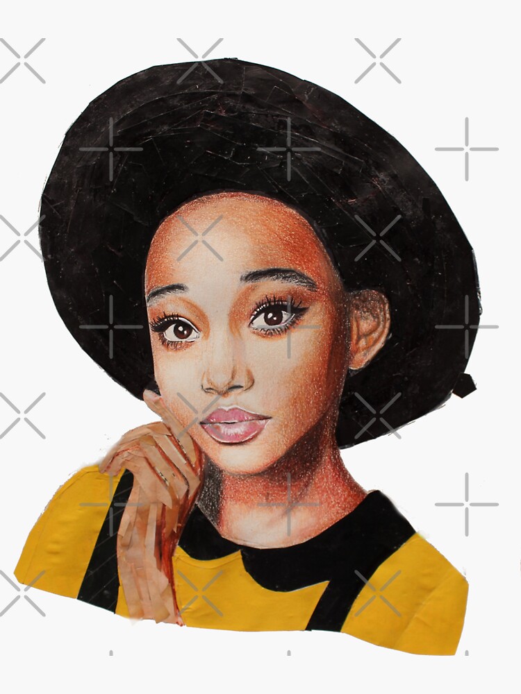 "Amandla Stenberg" Sticker by GoolPictures | Redbubble