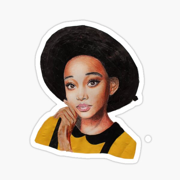 "Amandla Stenberg" Sticker by GoolPictures | Redbubble