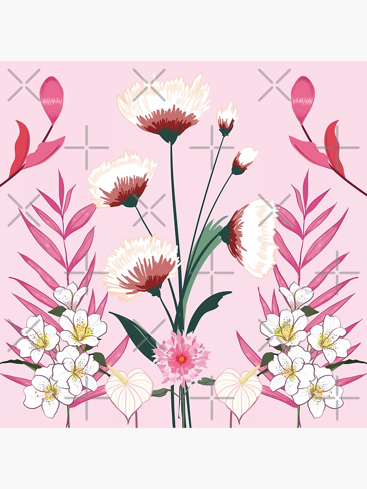 "Flower summer aesthetic vsco, Nature True Color" Sticker for Sale by ...