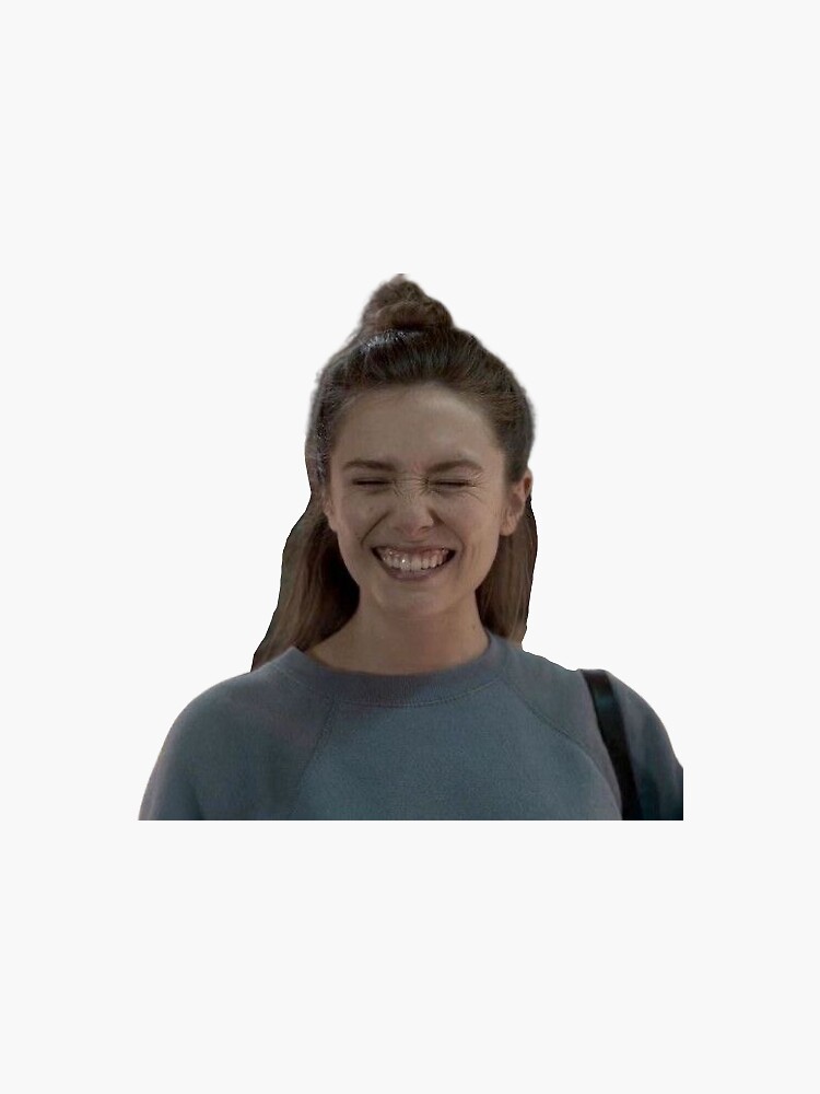 " Smiley Lizzie Olsen sticker" Sticker for Sale by lizzieolsenshop ...