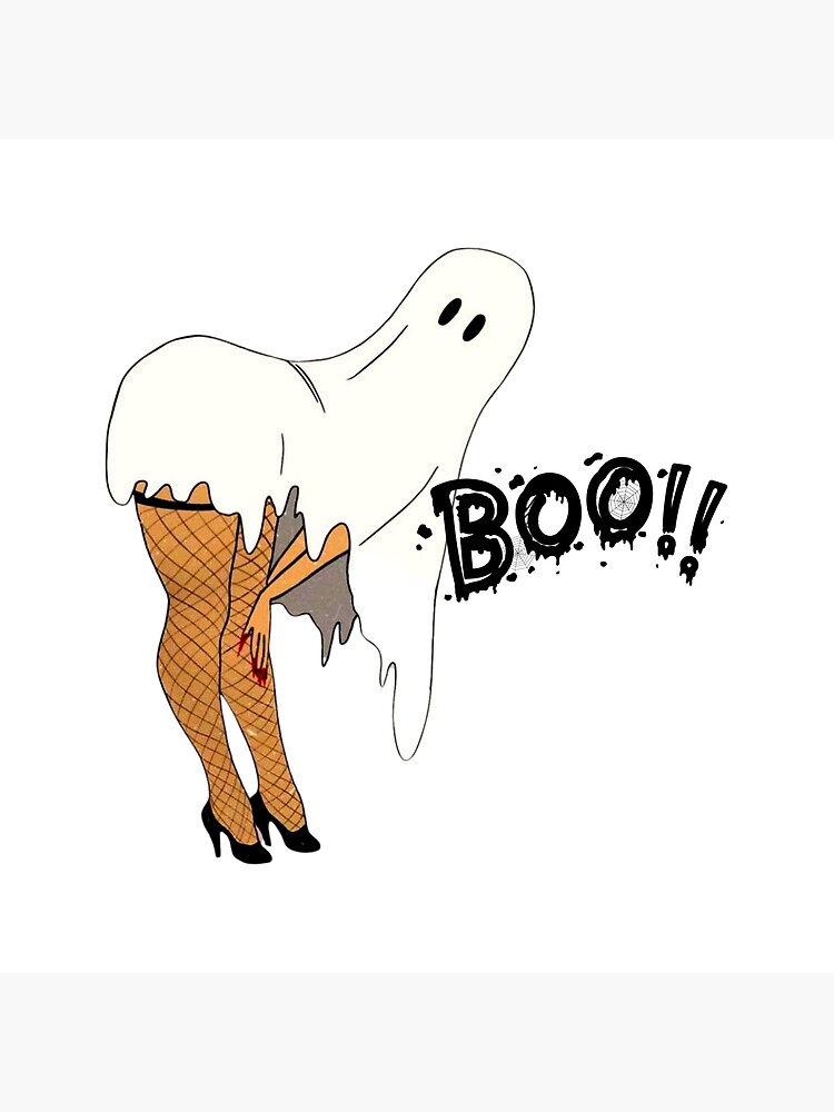 Sexy Ghost Poster For Sale By Msauvage Redbubble