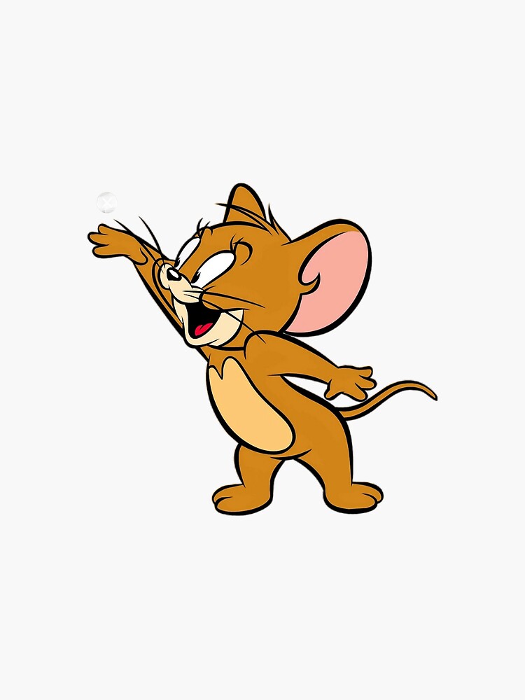 "Jerry the cartoon " Sticker for Sale by HouseofBrandHOB | Redbubble
