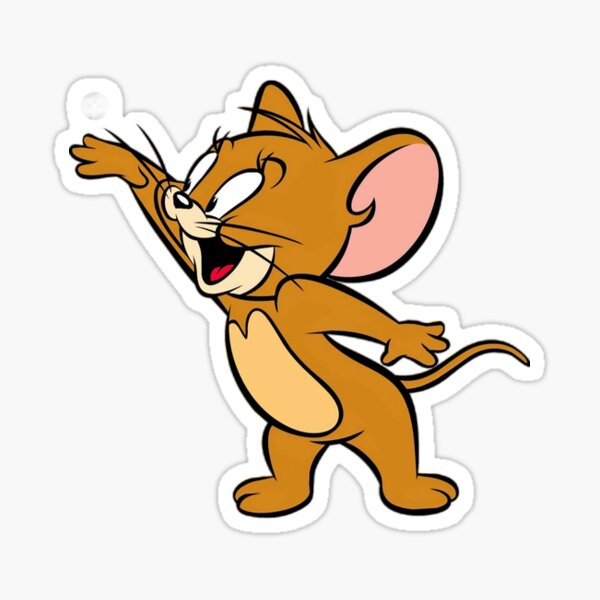 "Jerry the cartoon " Sticker for Sale by HouseofBrandHOB | Redbubble