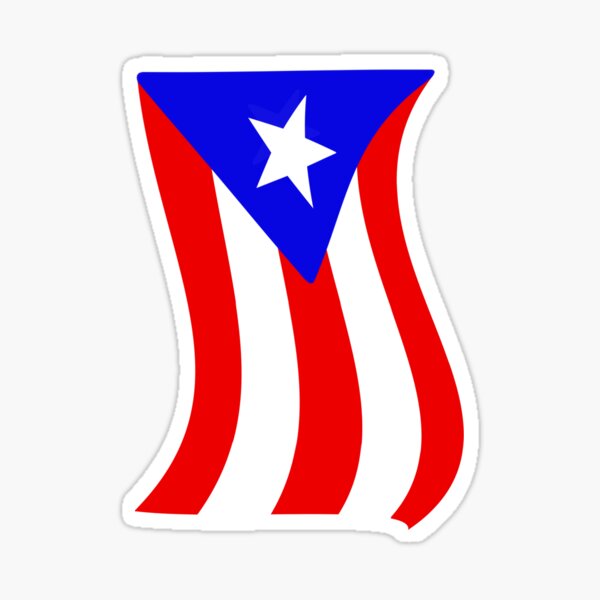 "Puerto Rican Flag" Sticker for Sale by APadDesigns | Redbubble