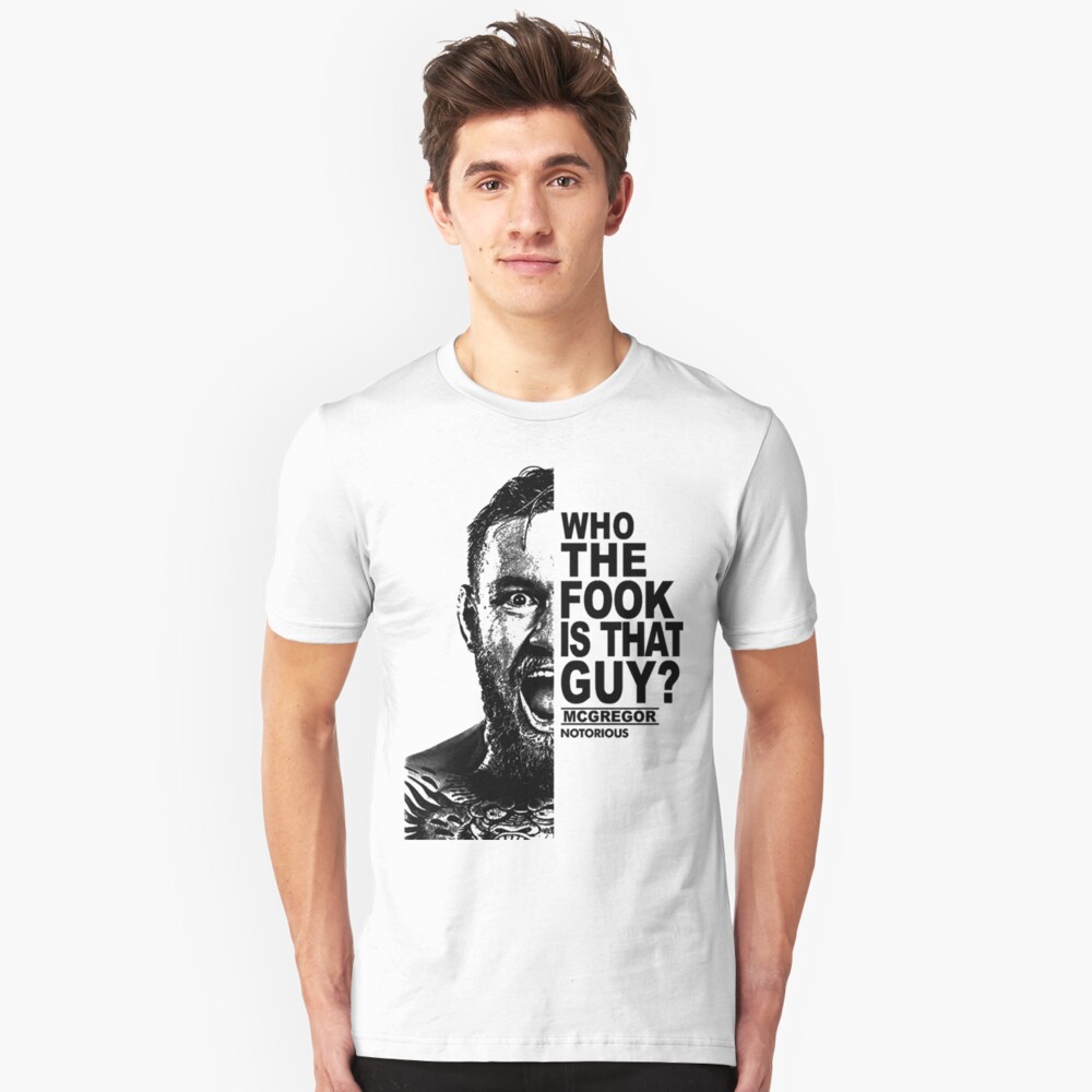 "who the fook is that guy" T-shirt by ezrawalwalian | Redbubble