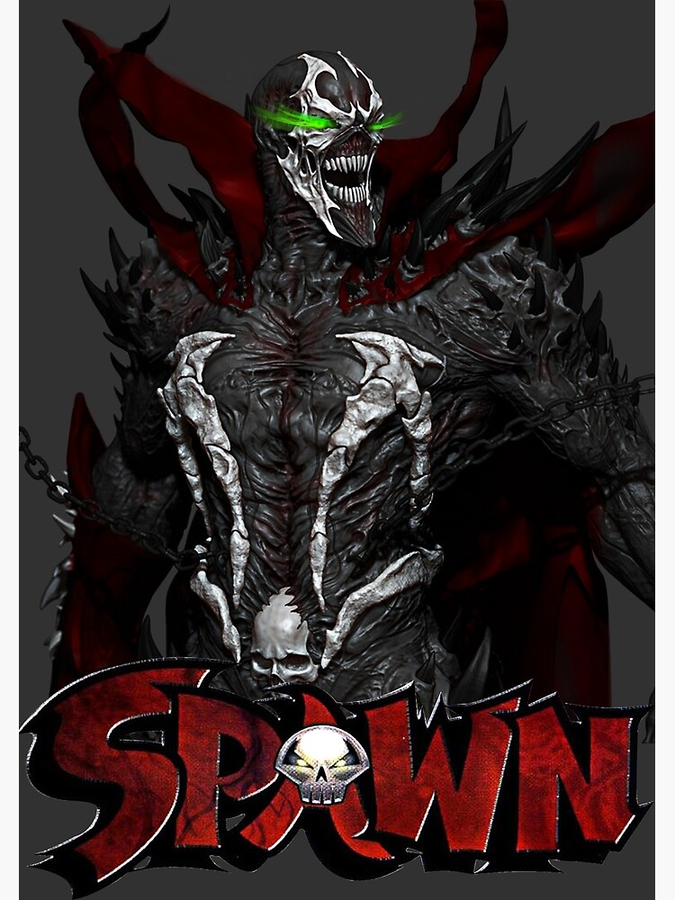 "THE HELL SPAWN" Canvas Print by aegh | Redbubble