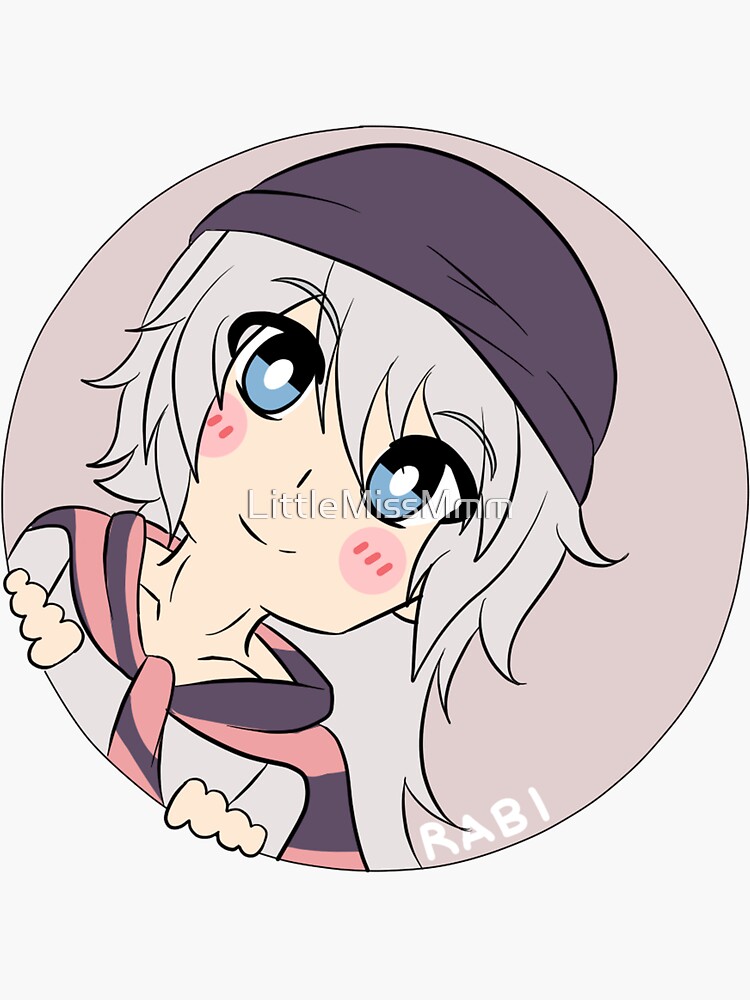 "Ichu - Chibi Rabi" Sticker for Sale by LittleMissMmm | Redbubble