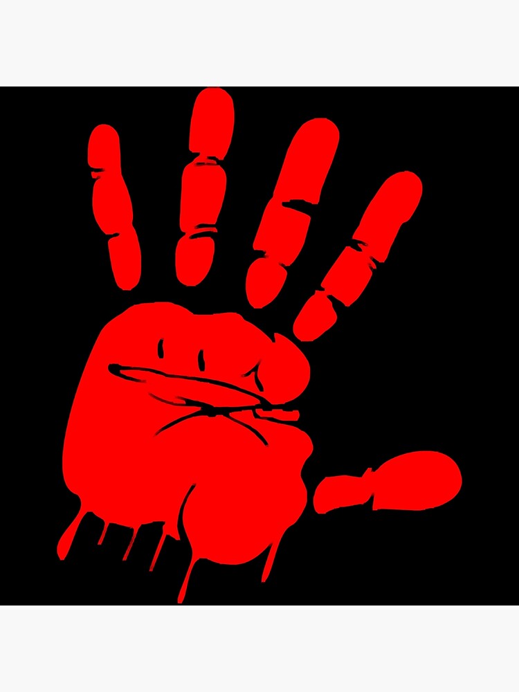 "MMIW-missing-murdered-indigenous-women-Red-hand-dripping-blood" Poster ...