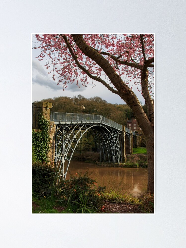 "The Ironbridge heritage bridge, Shropshire" Poster for Sale by ...