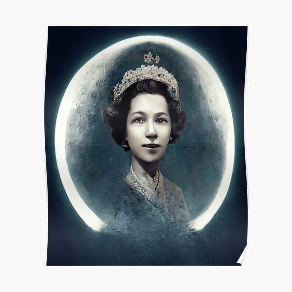 "Queen Elizabeth" Poster for Sale by Ai1Q | Redbubble