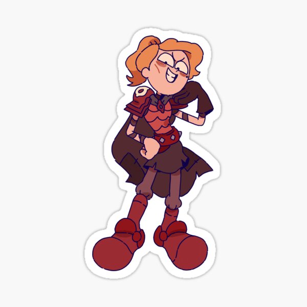 "Amphibia - Sasha Waybright" Sticker for Sale by Darwinchuy | Redbubble