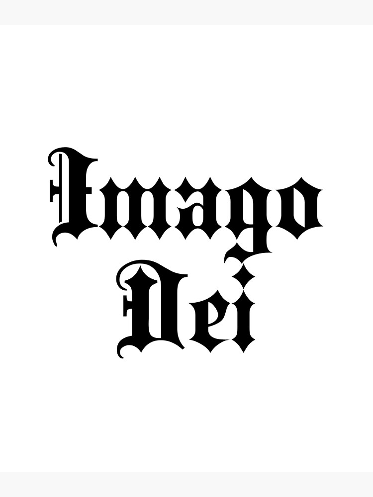 "Imago Dei - Image Of God - Christian Church" Poster for Sale by ...