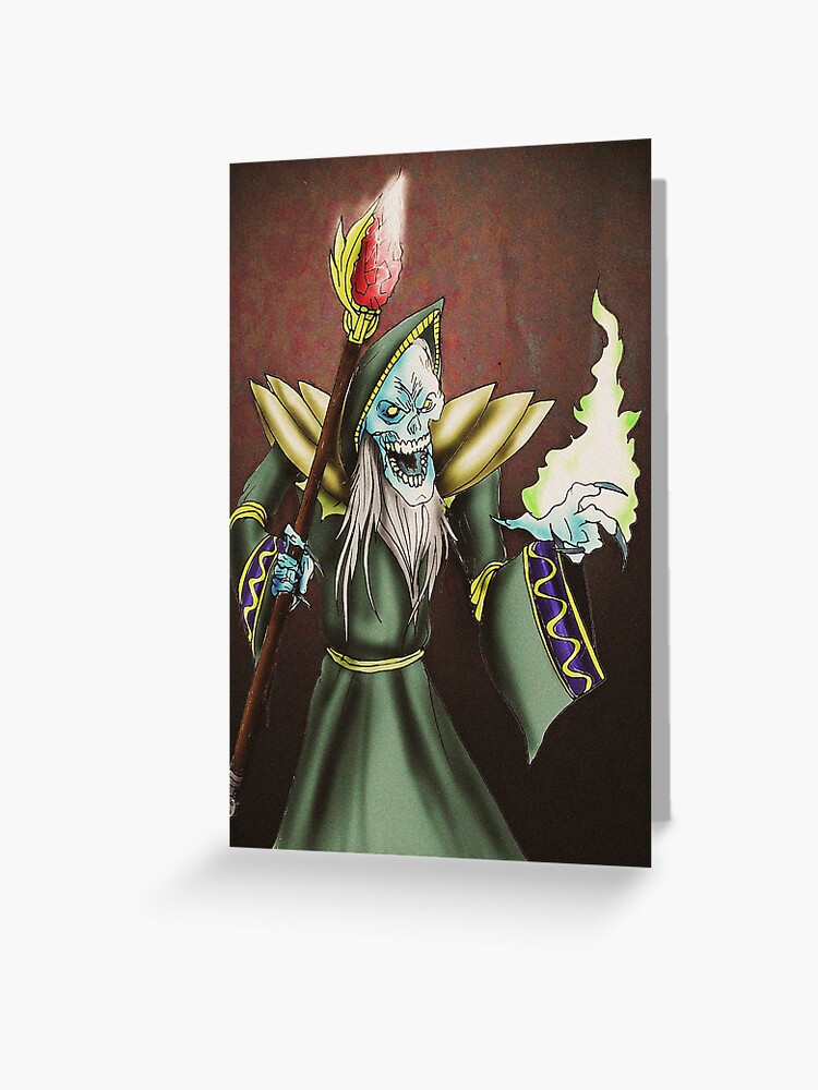 "Evil Wizard illustration" Greeting Card for Sale by Extreme-Fantasy ...