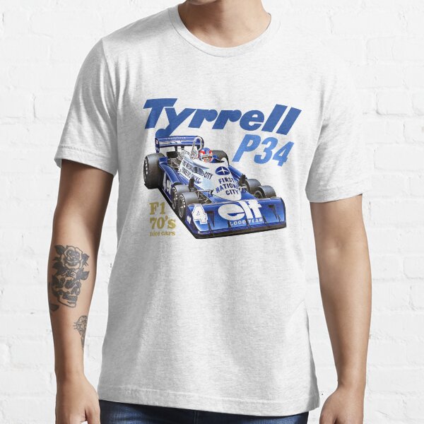 "Tyrrell P34 f1 car classic retro 70s style " T-shirt for Sale by ...