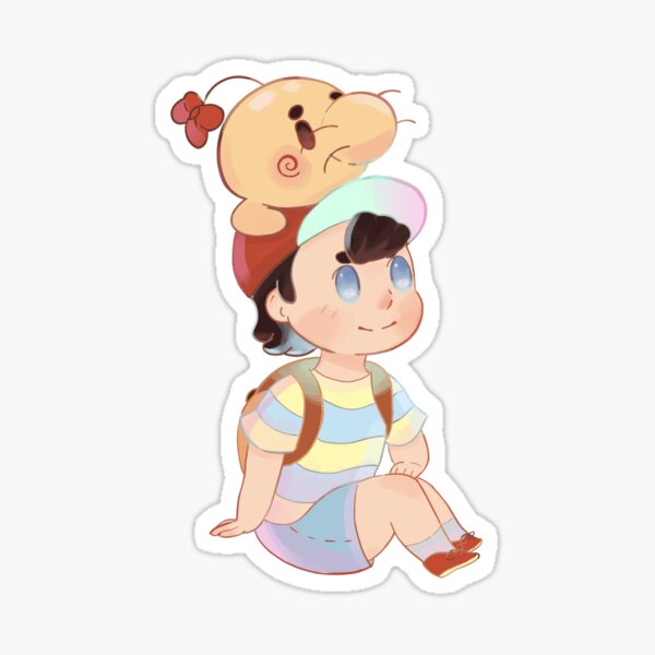 "Ness Sticker" Sticker for Sale by ArtSharkade | Redbubble