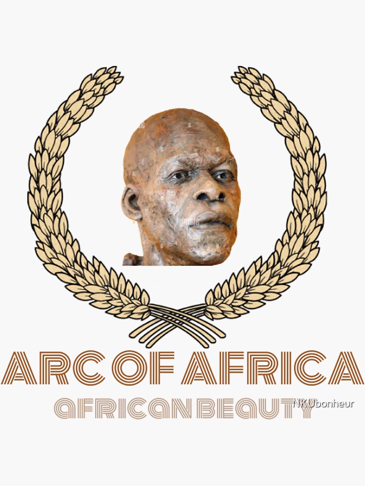 "arc of africa tshirt" Sticker for Sale by NKUbonheur | Redbubble