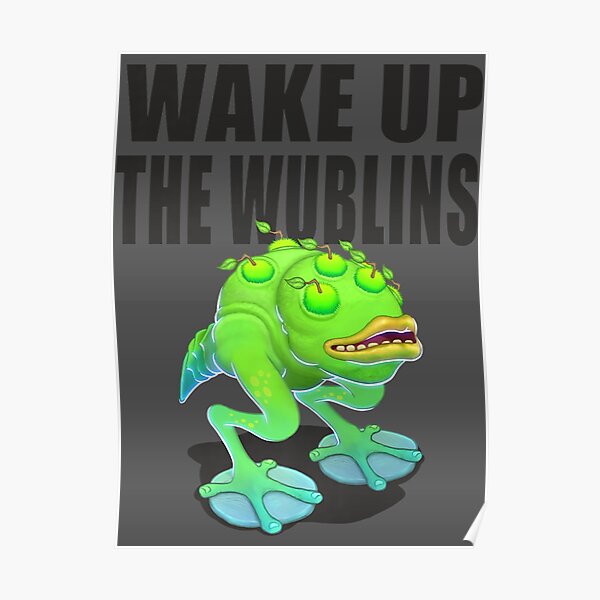 Póster «My Singing Monsters-Wake Up The Wublins-Brump» de hecyvafocy ...