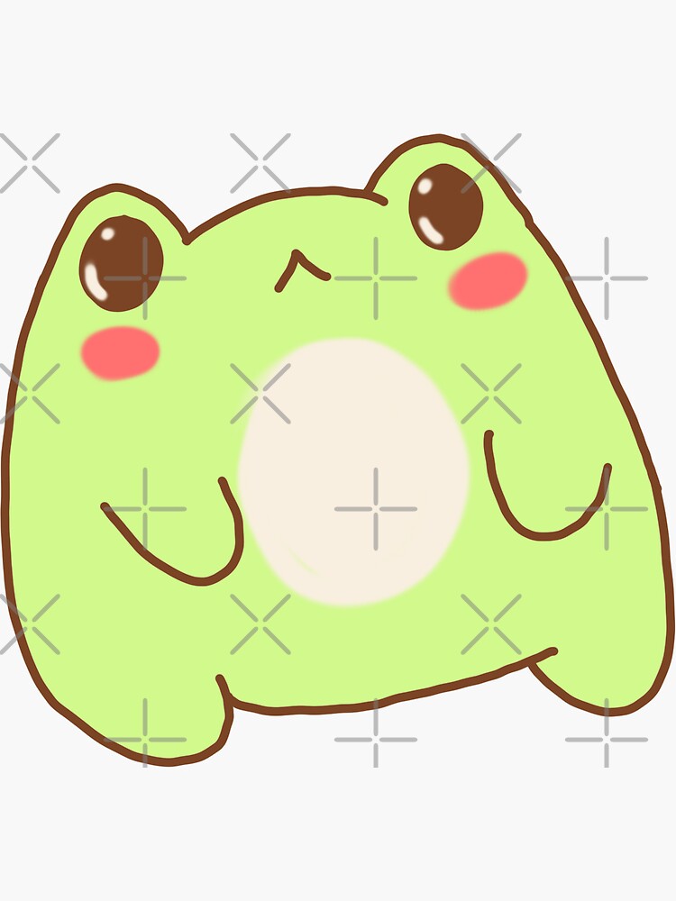 "Faye the Frog" Sticker for Sale by AuraWorlds | Redbubble