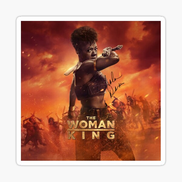 "The Woman King Poster with Signature" Sticker for Sale by LeahHeaton ...