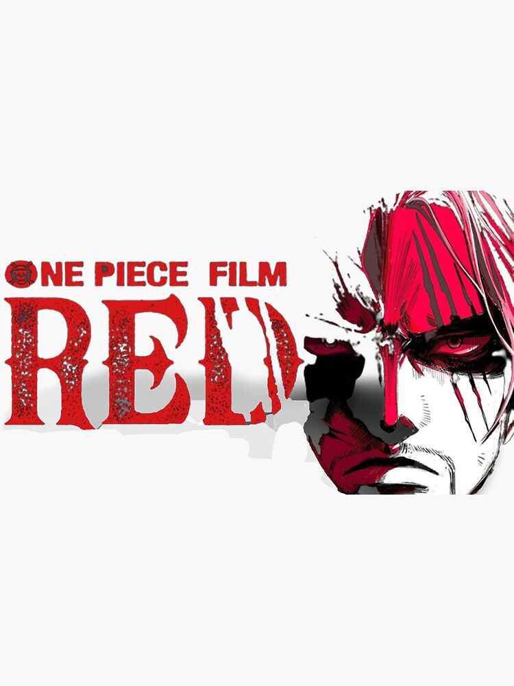One Piece Nakama Film Red Sticker For Sale By Cyjans321 Redbubble