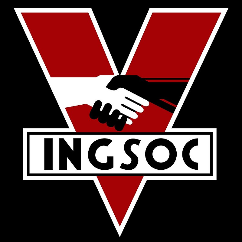 "George Orwell - 1984 - INGSOC" by UnconArt | Redbubble
