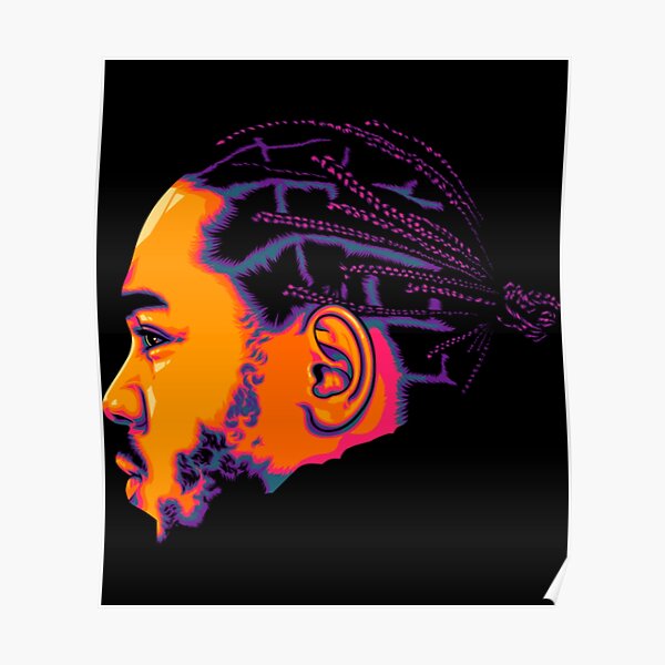 "Kendricks Hip Hop Cool Art" Poster for Sale by ShereeTratt | Redbubble