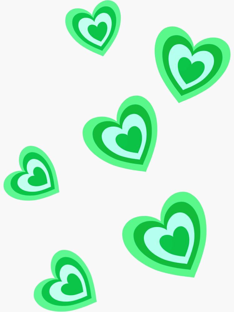 "PREPPY TRENDY MALIBU HEART STICKER - LUCKY GIRL" Sticker for Sale by ...