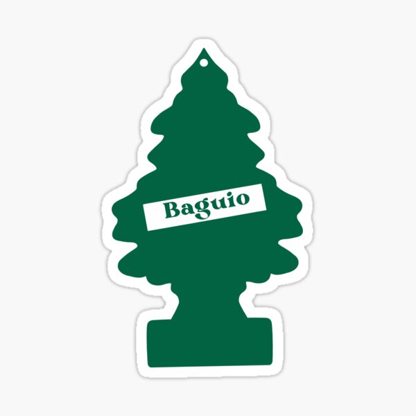 "BAGUIO PINE TREE FILIPINO STICKER POCKET DESIGN" Sticker for Sale by ...