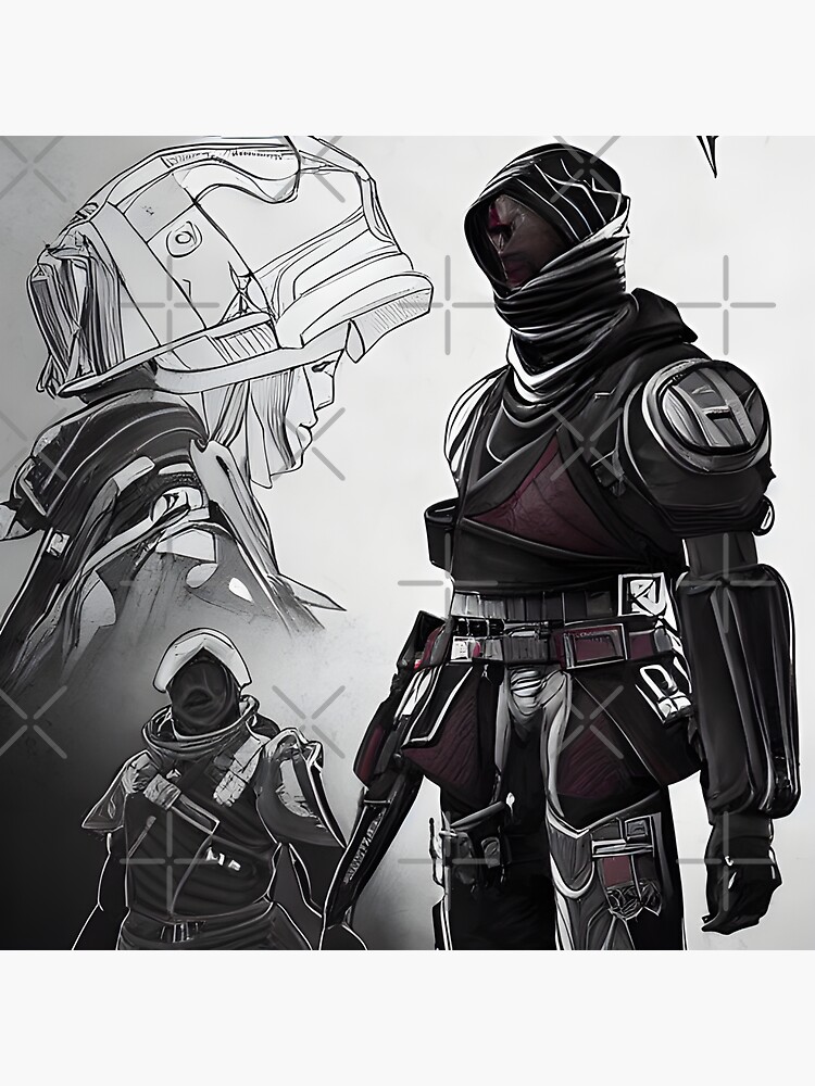 "Destiny - Guardian Concepts" Sticker for Sale by AfroMatic | Redbubble