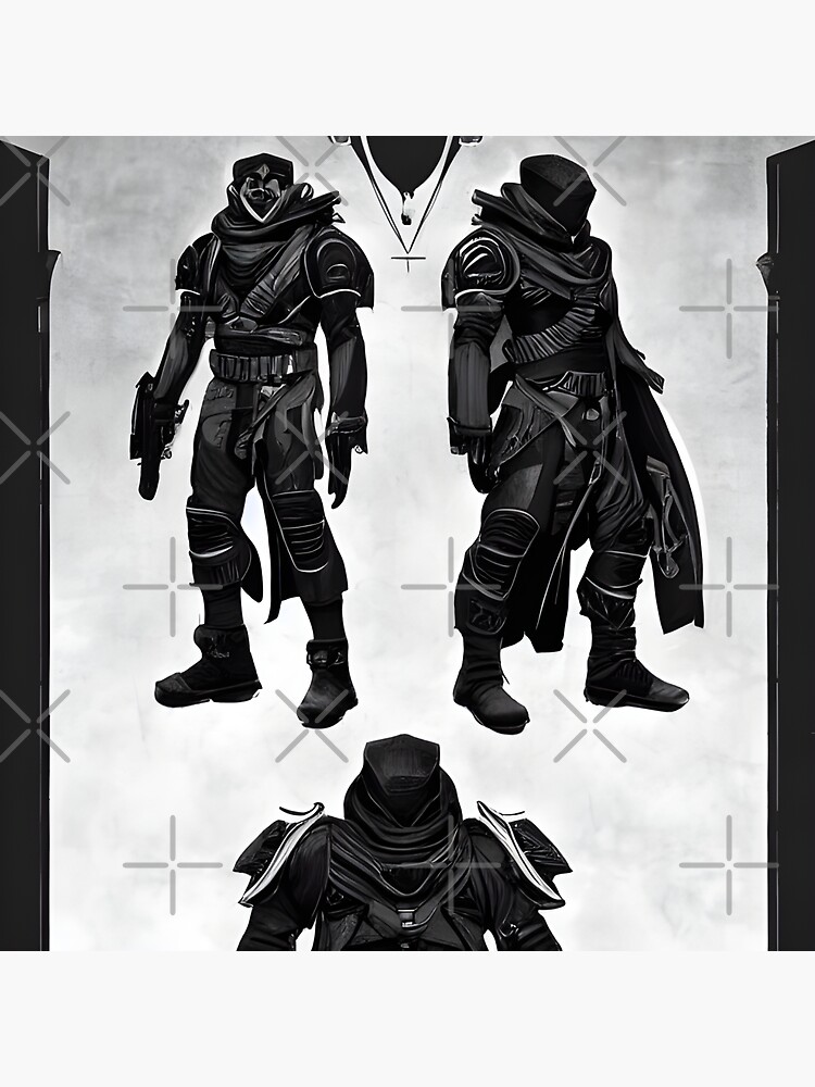 "Destiny - Guardian Concepts #2" Sticker for Sale by AfroMatic | Redbubble