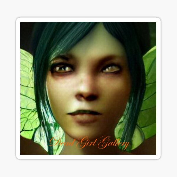 "Pixie" Sticker for Sale by DeadGirlGallery | Redbubble