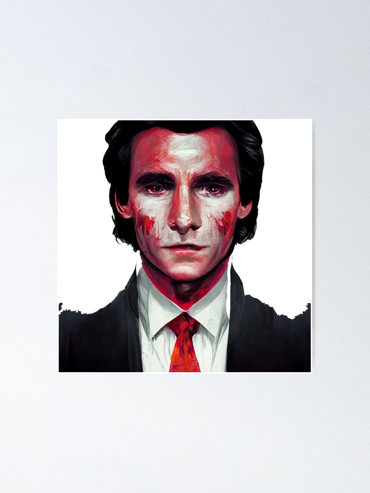 Póster «Christian Bale como Patrick Bateman en 'American Psycho'» de ...
