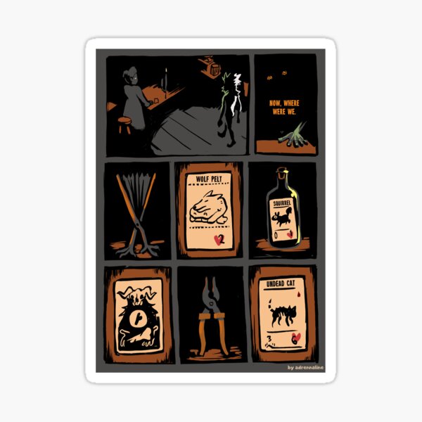 "inscryption " Sticker for Sale by JTonyStore | Redbubble