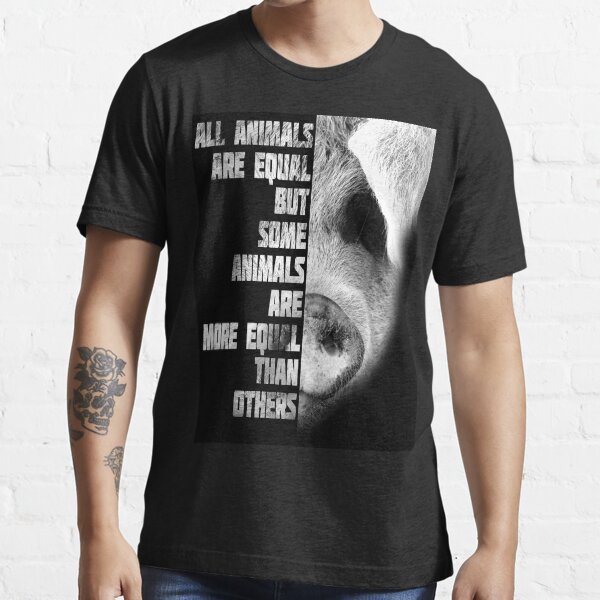 "Animal Farm" T-shirt for Sale by VigilanteSilver | Redbubble | orwell ...
