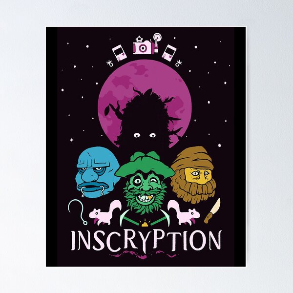 "Inscryption " Poster for Sale by JTonyStore | Redbubble