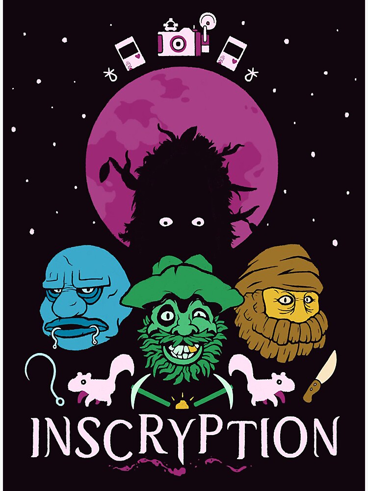 "Inscryption " Sticker for Sale by JTonyStore | Redbubble