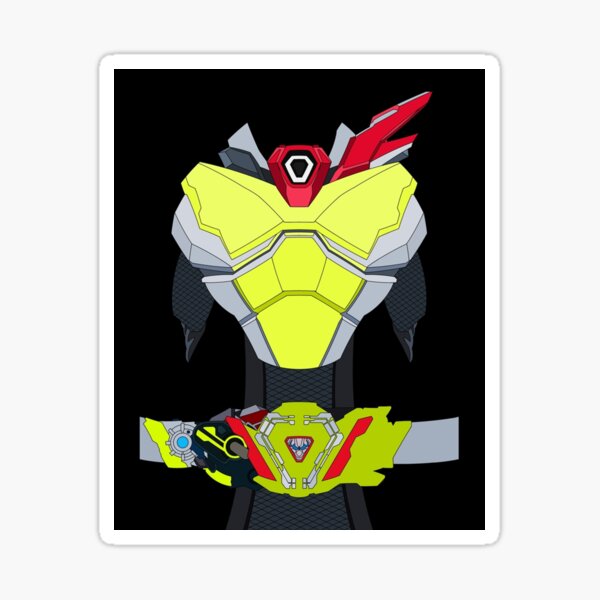"Henshin Series - Kamen Rider Zero-Two Graphic " Sticker for Sale by ...