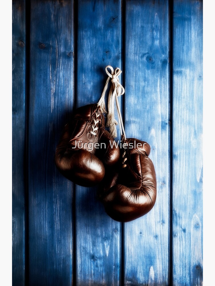 "Hang boxing gloves on a nail" Poster for Sale by Wiesler | Redbubble