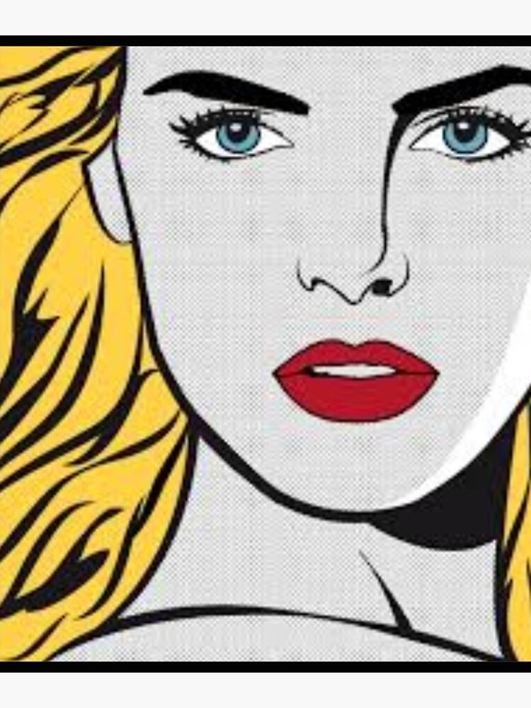 Custom Portrait In POP ART Style Roy Lichtenstein Style For Digital Use ...
