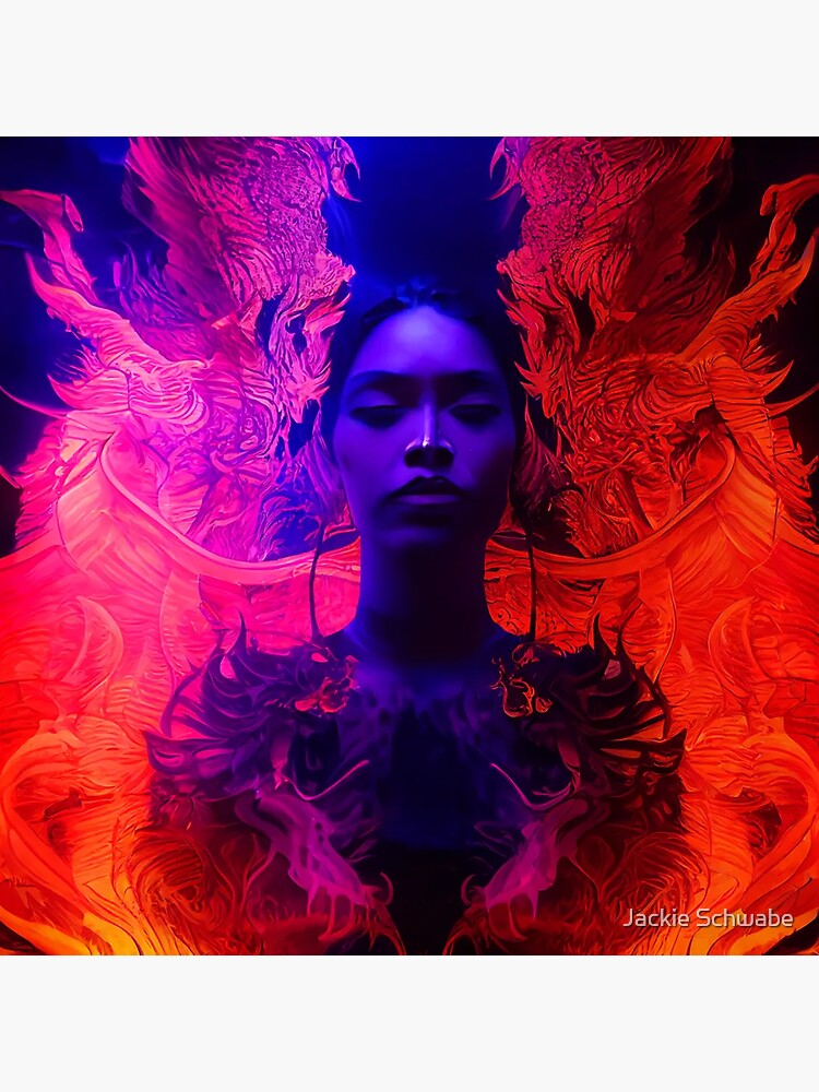 "Fire Goddess - Fierce but Beautiful - Goddess of Rebirth Through Chaos ...