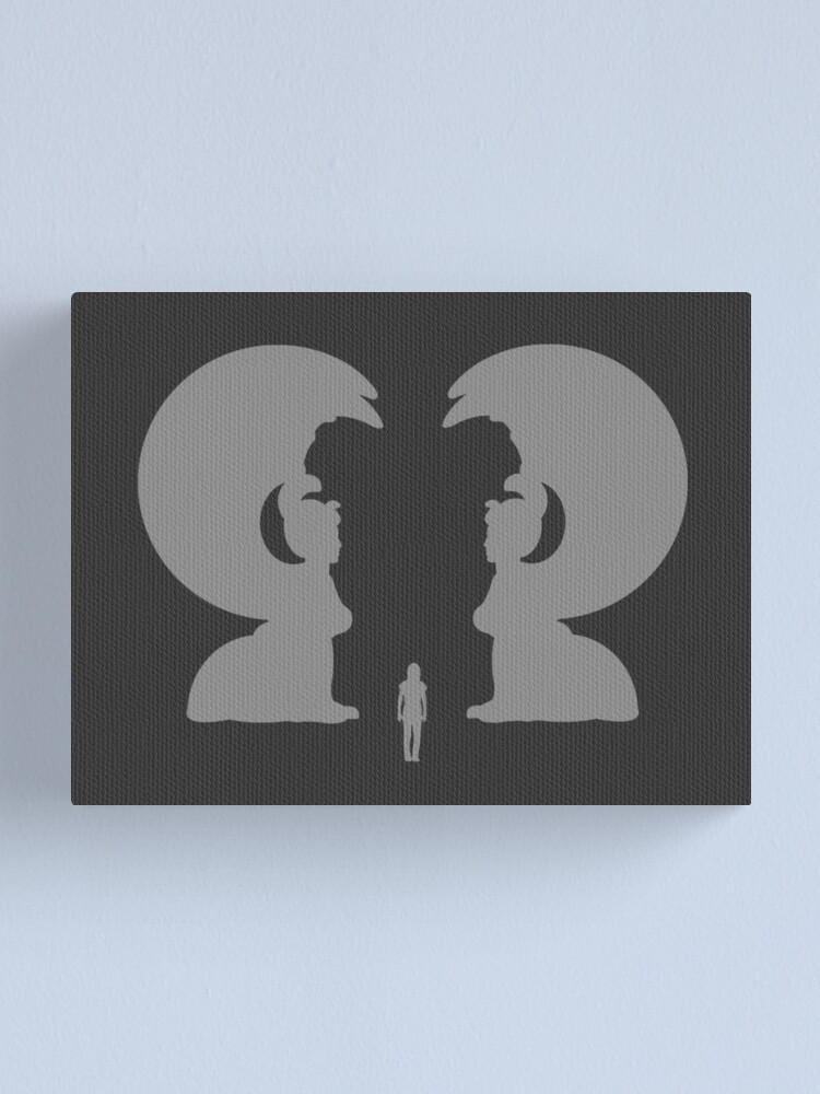 "Neverending Story - The Sphinx Gate" Canvas Print for Sale by UnconArt ...