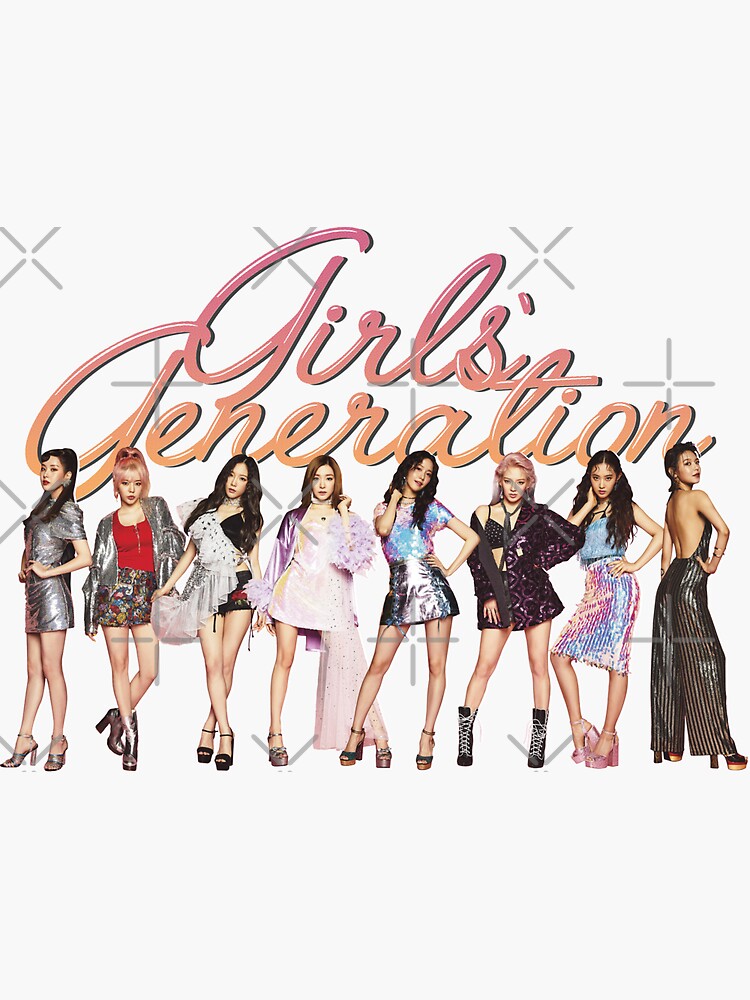 "Girls' Generation - Holiday Night " Sticker for Sale by suzaken ...