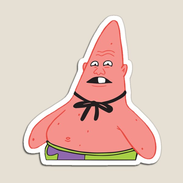 "Patrick Star- Who You Callin Pinhead" Magnet for Sale by gaylegend ...