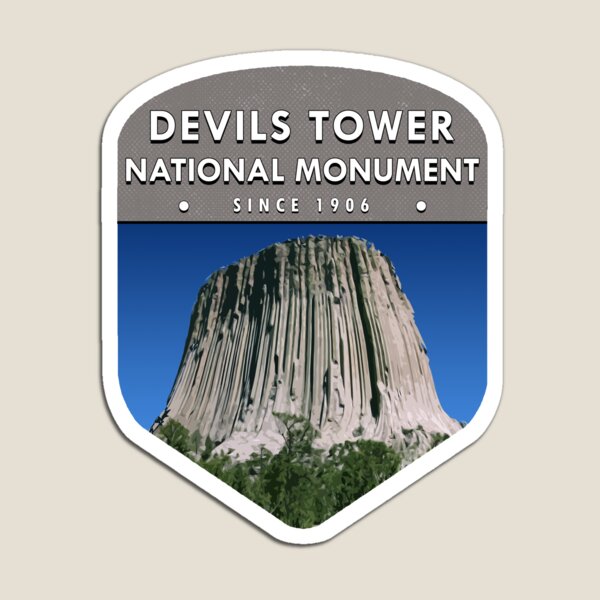 "Devils Tower National Monument" Magnet for Sale by tysonK | Redbubble