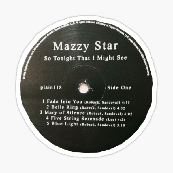 "mazzy star" Sticker for Sale by stickermonstery | Redbubble
