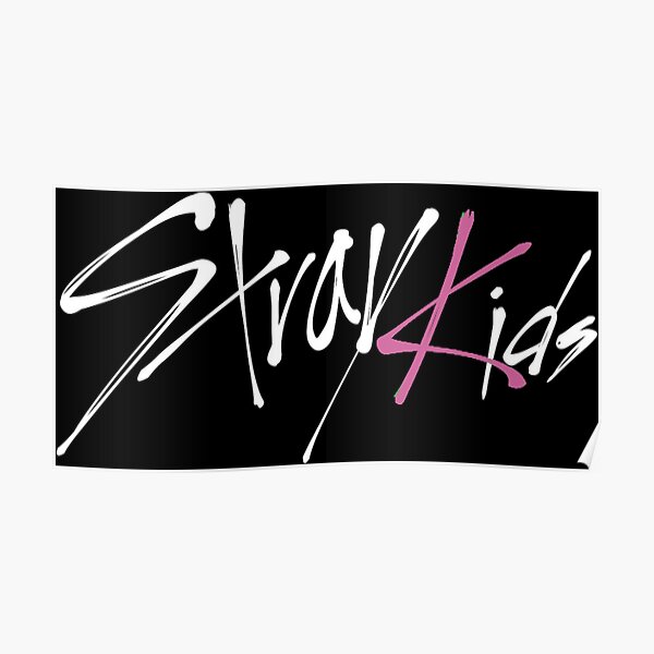 Póster «Maxident STRAY KIDS SKZ LOGO kpop círculo firmas autógrafos» de ...