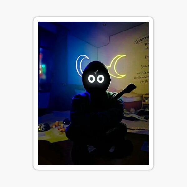 "2 moons boywithuke " Sticker for Sale by velasquezStore | Redbubble