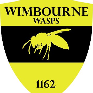 "Wimbourne Wasps" Sticker for Sale by Swisskid | Redbubble