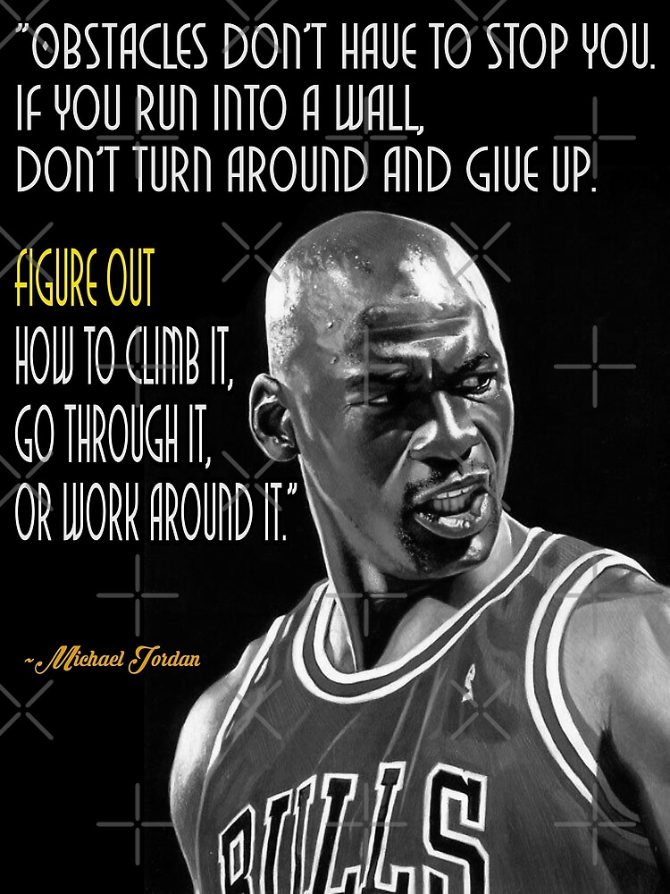 "Michael Jordan Quotes" Art Print for Sale by muin15 | Redbubble
